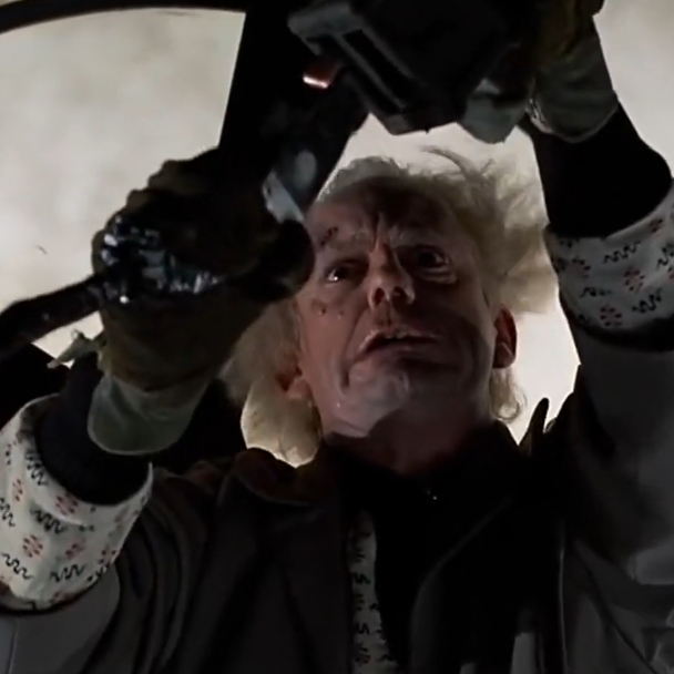 Doc Brown Clock Tower Back to the Future.jpg – Neko Random