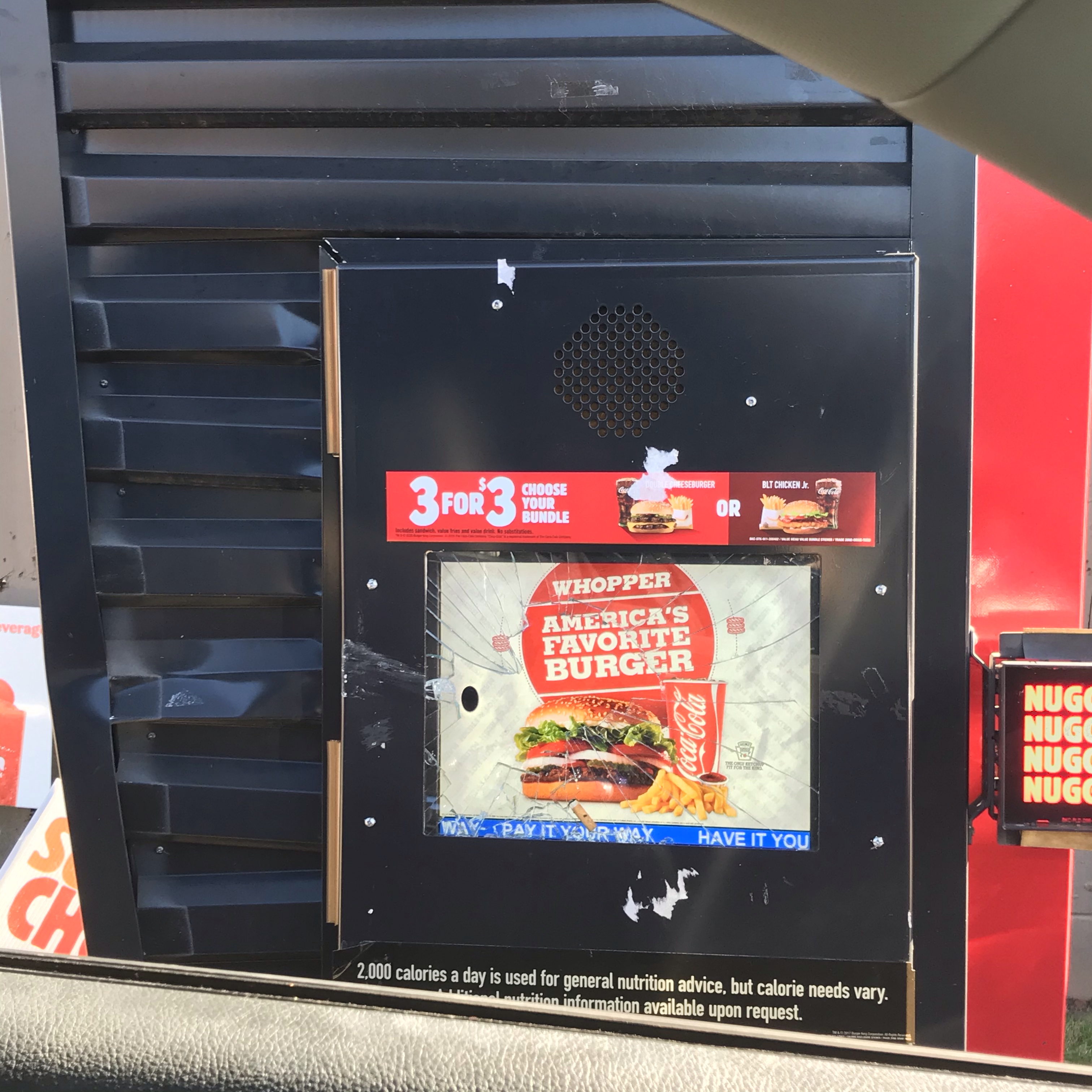 Broken Burger King Drive Thru Box – Neko Random