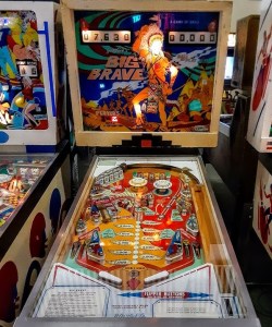 Big Brave Pinball Machine (Carolina Arcade Museum) - Neko Random