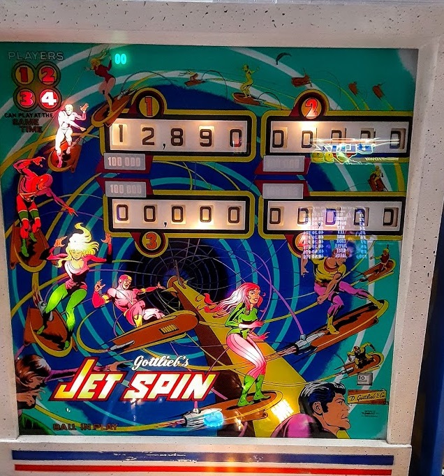 Jet Spin Pinball (Carolina Arcade Museum) – Neko Random