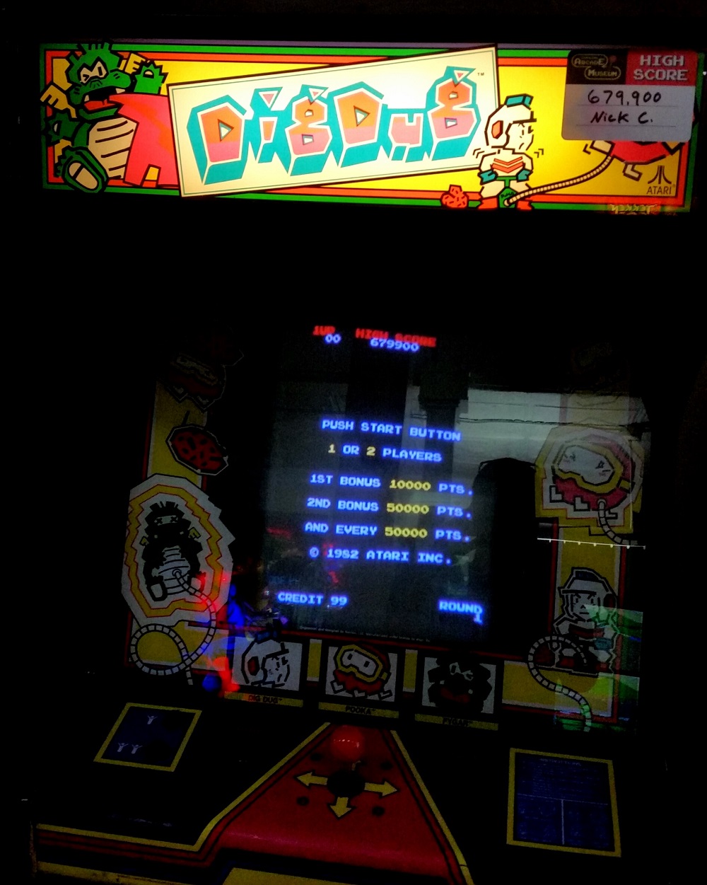 Dig Dug (Carolina Arcade Museum) – Neko Random