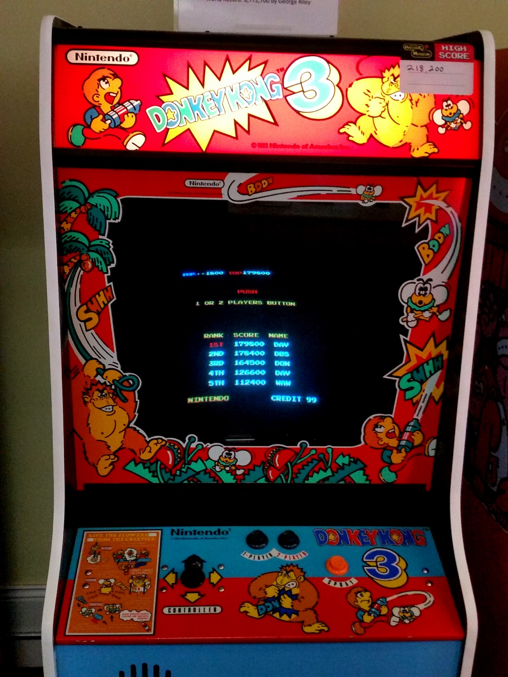Donkey Kong 3 (Carolina Arcade Museum) – Neko Random