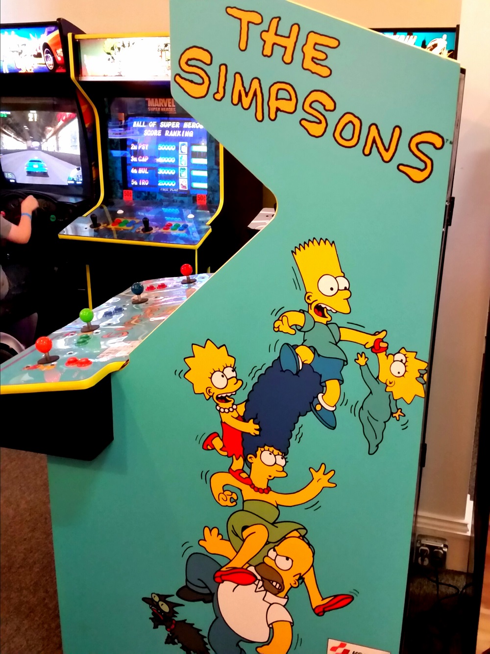 The Simpsons Arcade Game (Carolina Arcade Museum) – Neko Random