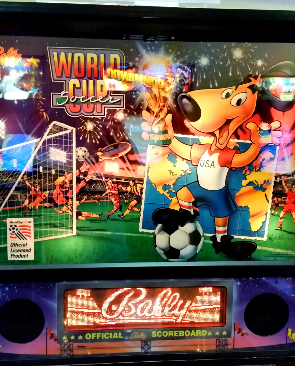 World Cup Soccer Pinball (Carolina Arcade Museum) – Neko Random