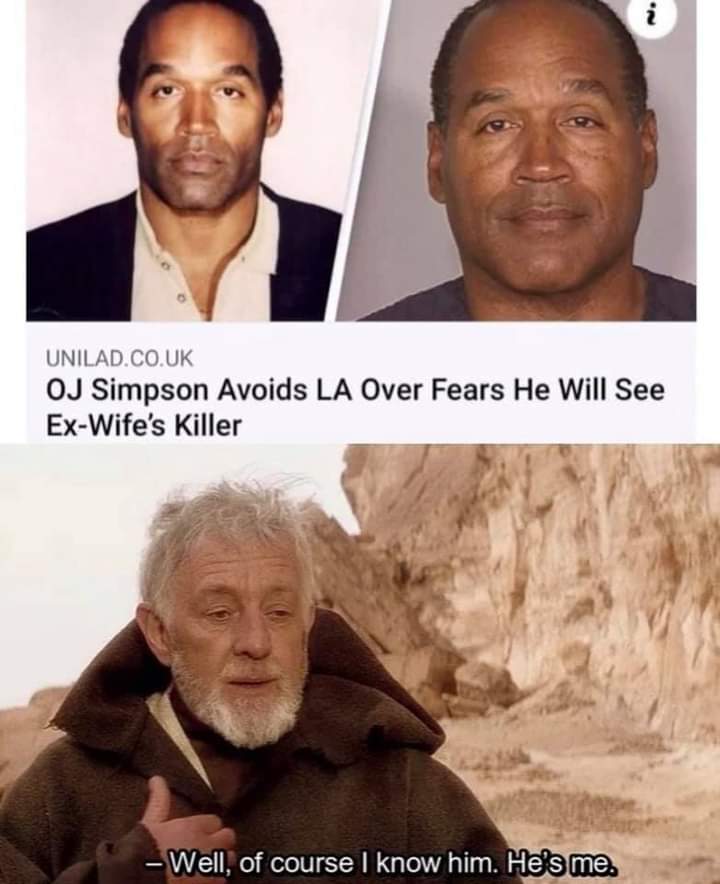 Meme Dump: Why OJ Simpson Avoids Los Angeles - Neko Random