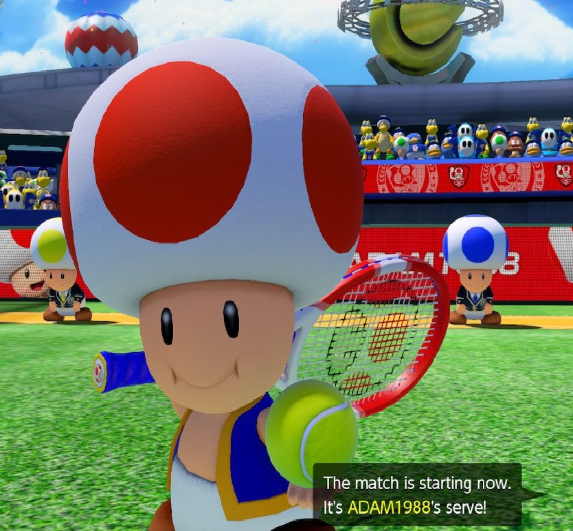 Things I Like: Toad (Mario Tennis Aces) – Neko Random