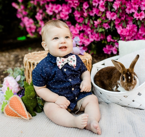 Baby Alexander’s 1st Easter Photos At Daycare – Neko Random