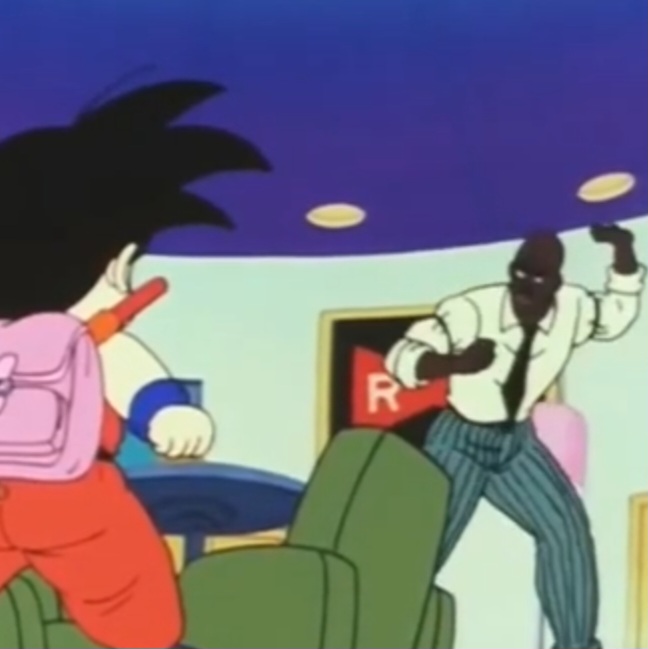 Things I Like: Staff Officer Black (Original Dragon Ball Anime) – Neko ...