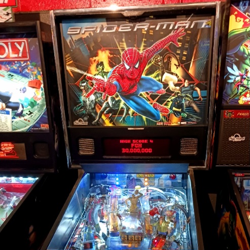 Things I Like: Sam Raimi’s Spider-Man (Pinball Machine) – Neko Random